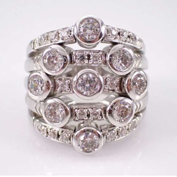 Sonia Bitton | Jewelry | Sonia Bitton 5 Row Massive Flex Ring | Poshmark